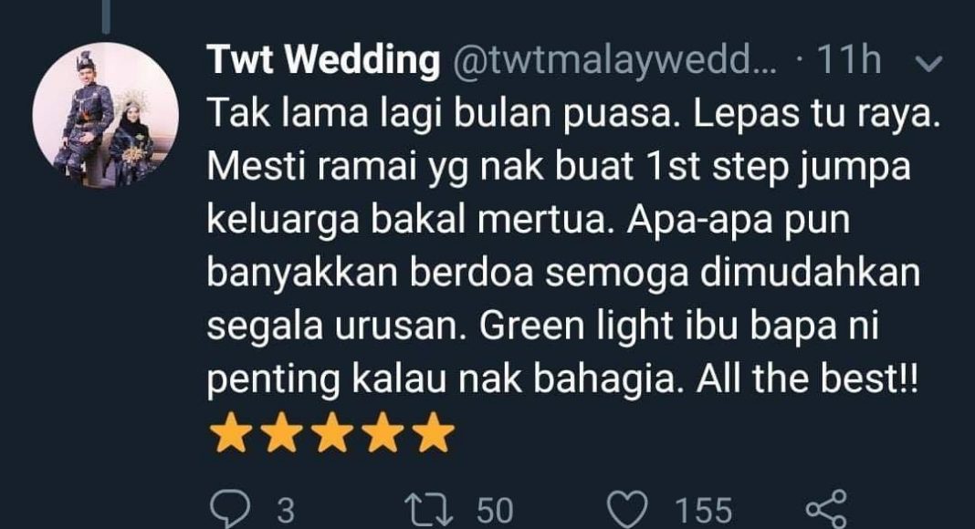 Checklist Dari Merisik Sampai Ke Majlis Kahwin Yang Mungkin Boleh Bantu ...