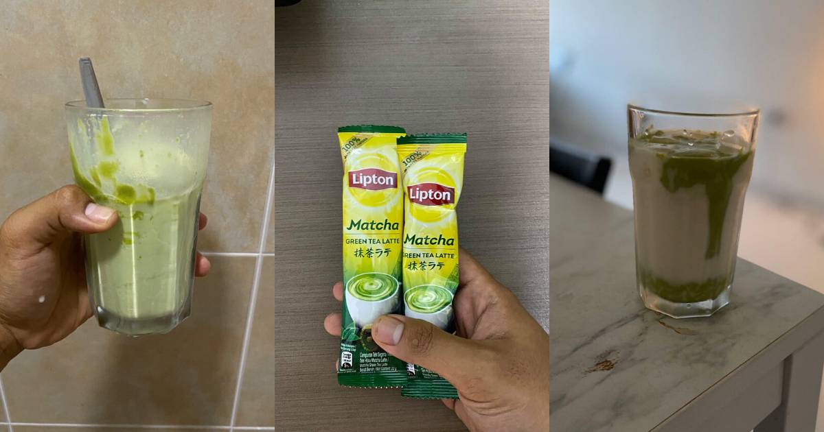 Jom Try Resipi Green Tea Latte Ini Pula Selepas Dalgona Coffee. Memang ...
