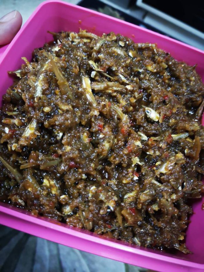 Menu Jimat PKP, Sambal Hijau Ikan Bilis Manis Pedas