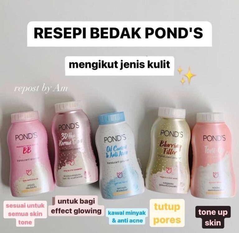 Kulit Gebu Cantik Pakai Bedak Tabur Ponds Saja, Tak Payah Foundation!
